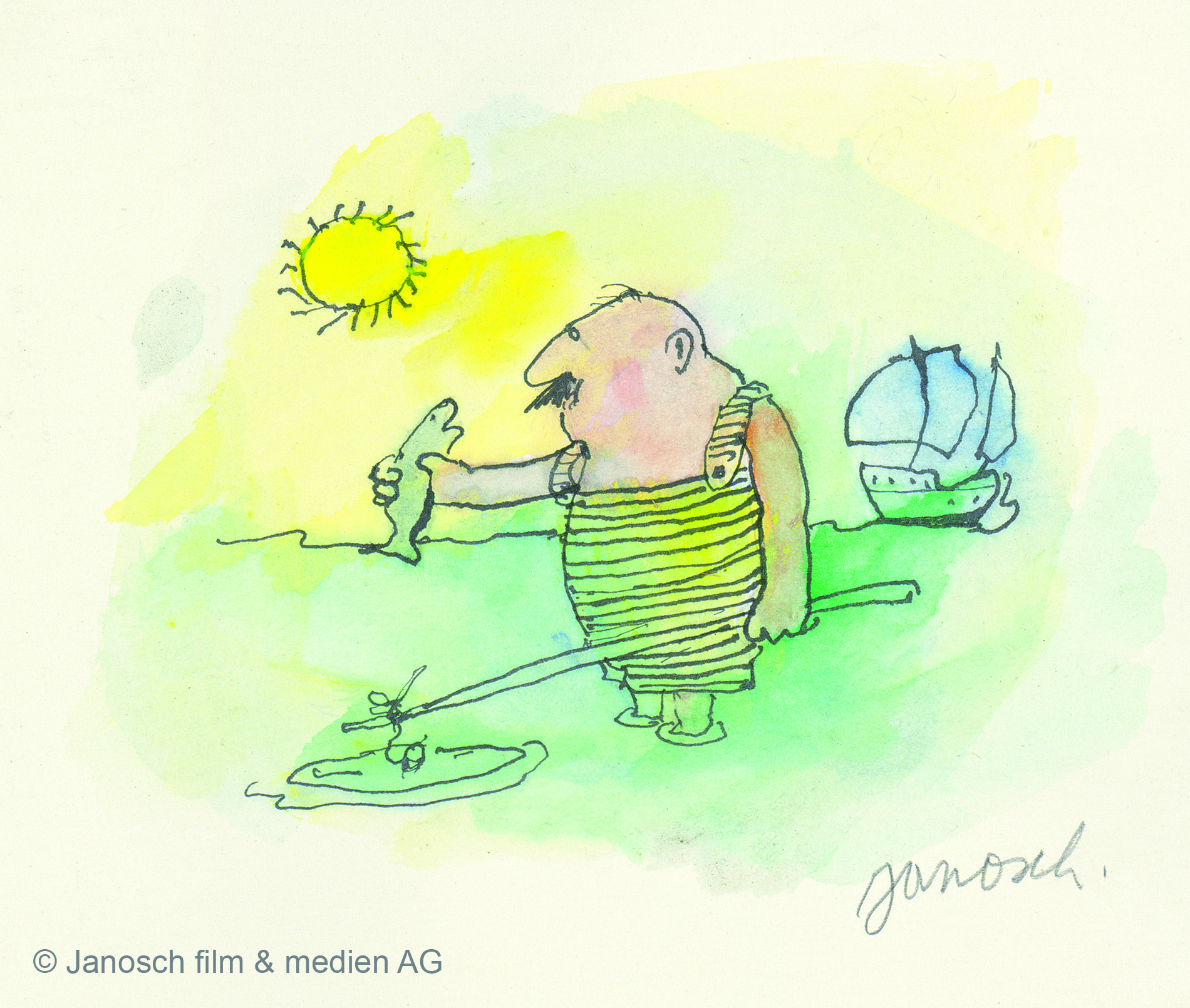 Herr Wondrak von Janosch Exkurs #6 | linossiartstory